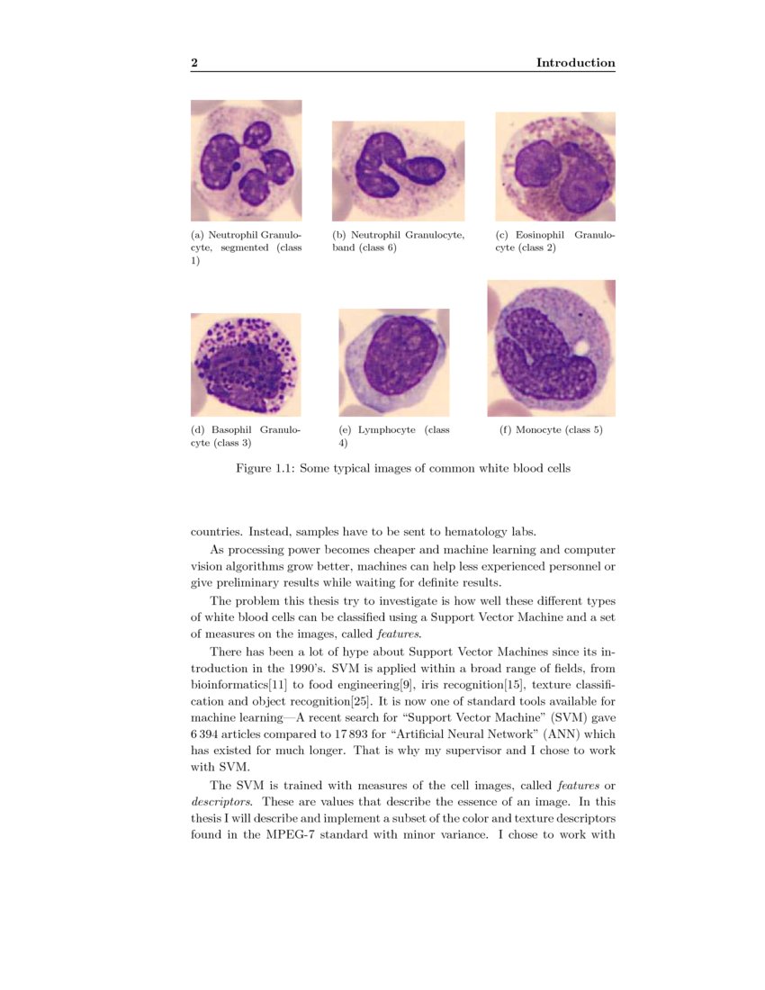 Classification of Cell Images Using MPEG-7-influenced Descriptors and ...
