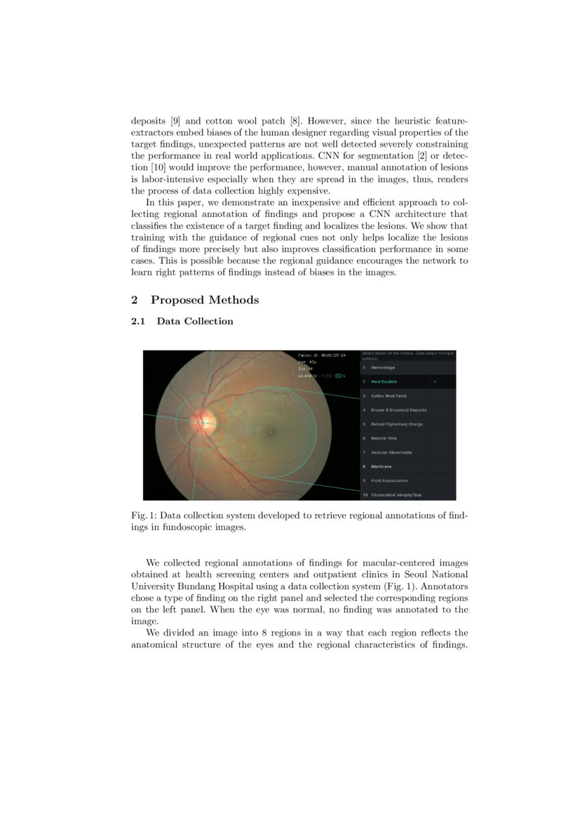 Classification of Findings with Localized Lesions in Fundoscopic Images ...