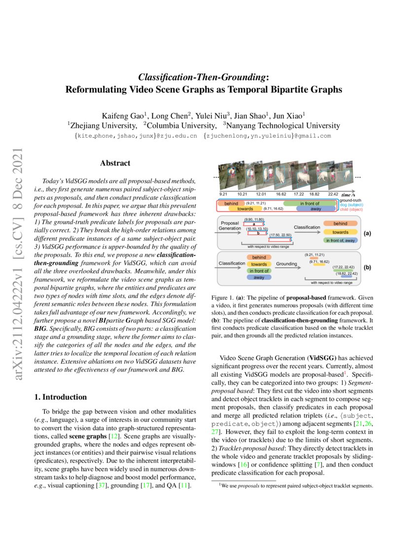 Classification-Then-Grounding: Reformulating Video Scene Graphs as Temporal Bipartite Graphs ...