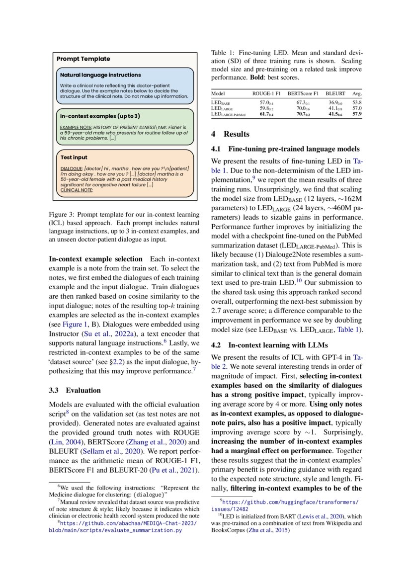 Clinical Note Generation from Doctor-Patient Conversations using Large Language Models: Insights ...