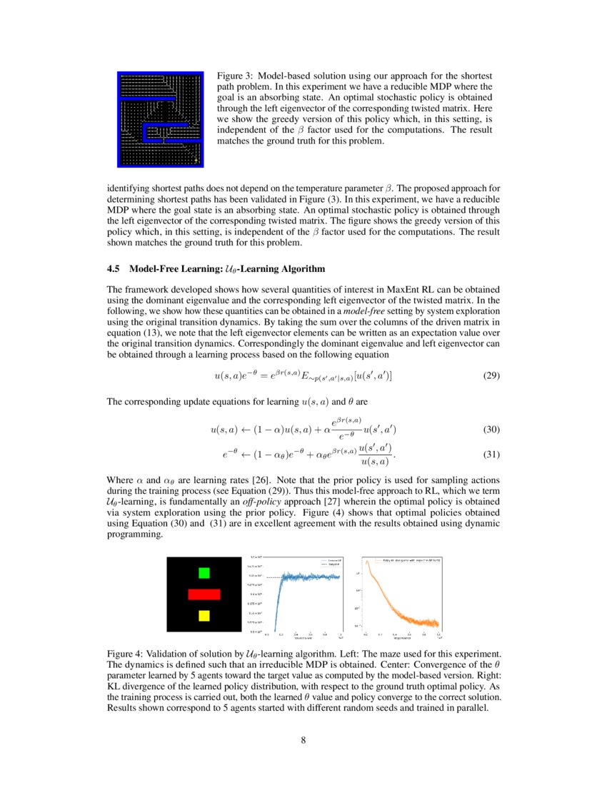 Closed-Form Analytical Results for Maximum Entropy Reinforcement Learning | DeepAI