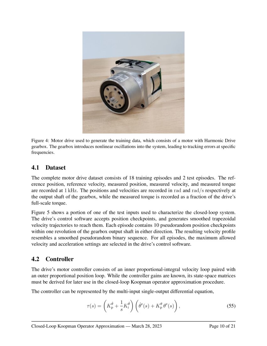 Closed Loop Koopman Operator Approximation Deepai