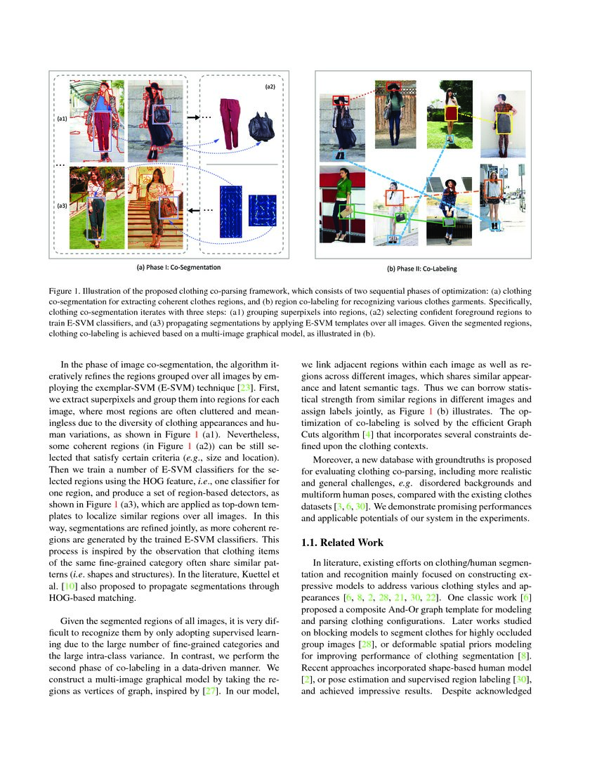 Clothing Co-Parsing by Joint Image Segmentation and Labeling | DeepAI