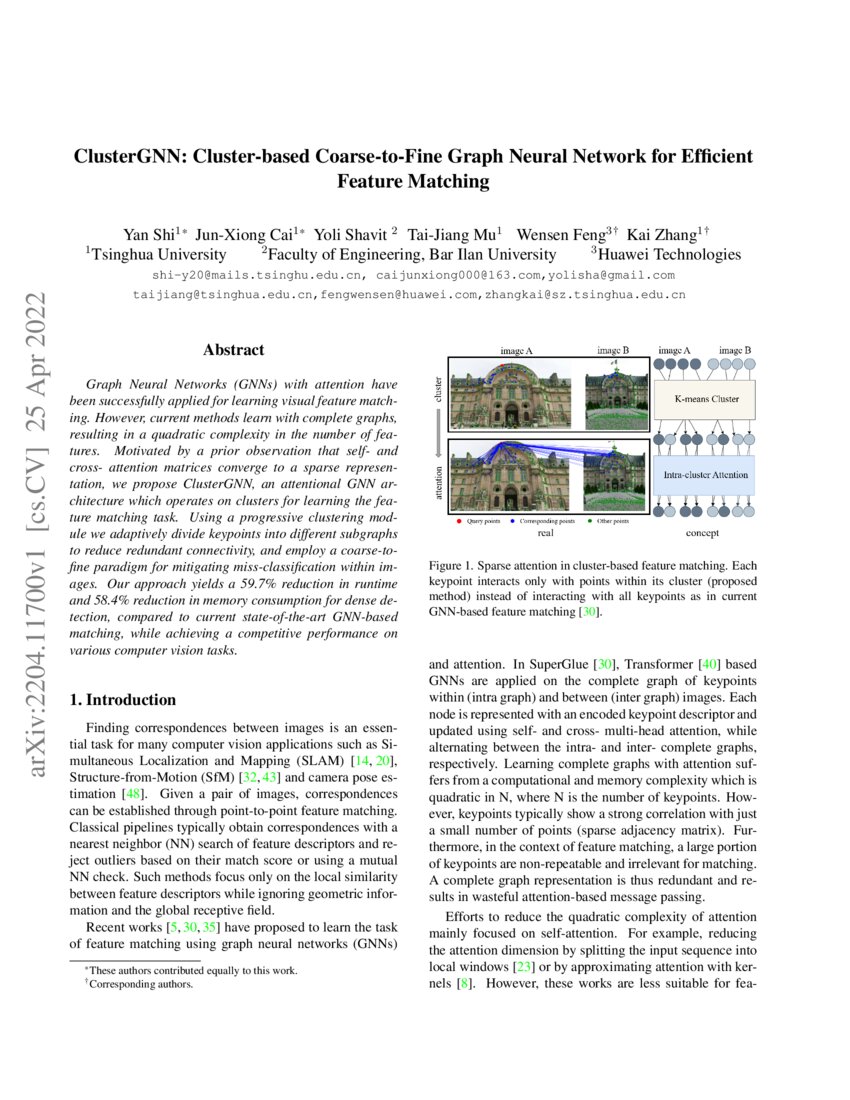 ClusterGNN: Cluster-based Coarse-to-Fine Graph Neural Network for ...