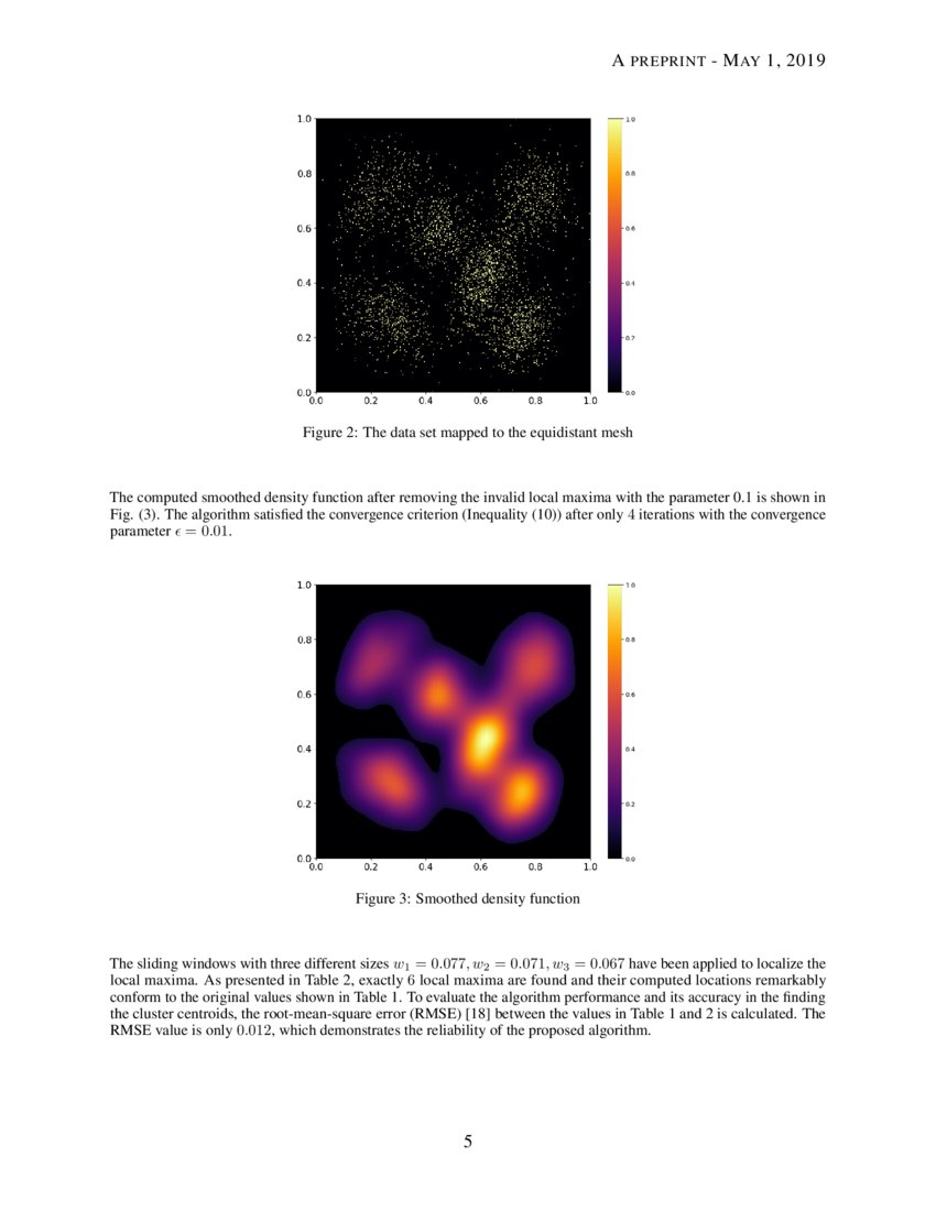 Clustering Optimization: Finding the Number and Centroids of Clusters by a Fourier-based ...