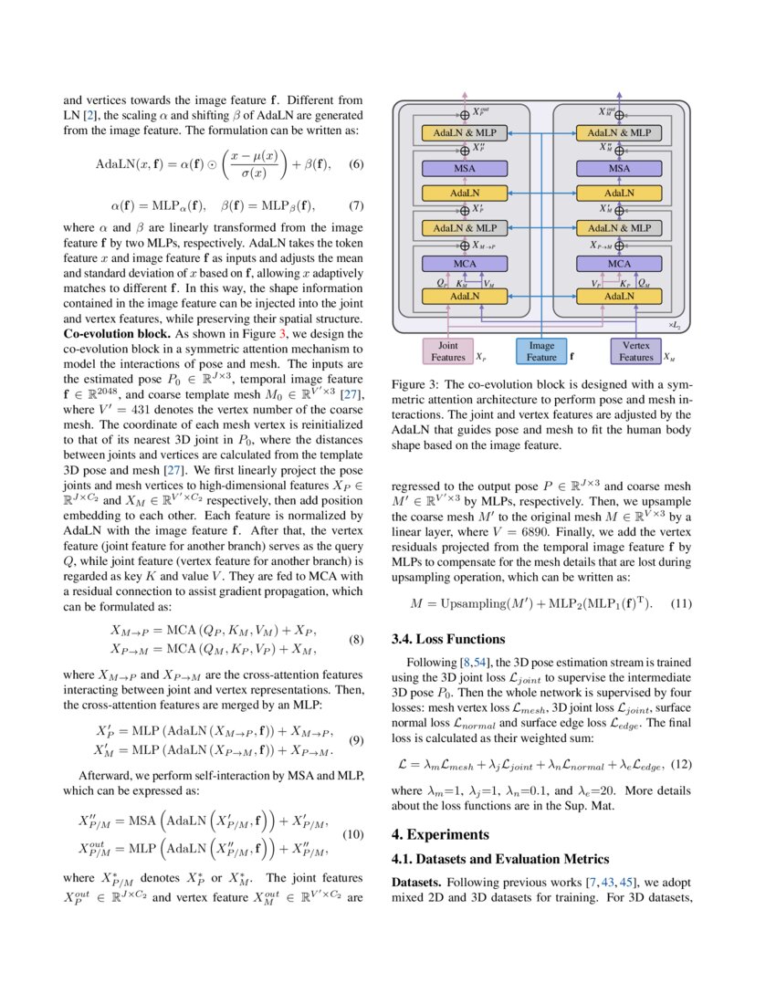Co Evolution Of Pose And Mesh For 3d Human Body Estimation From Video Deepai