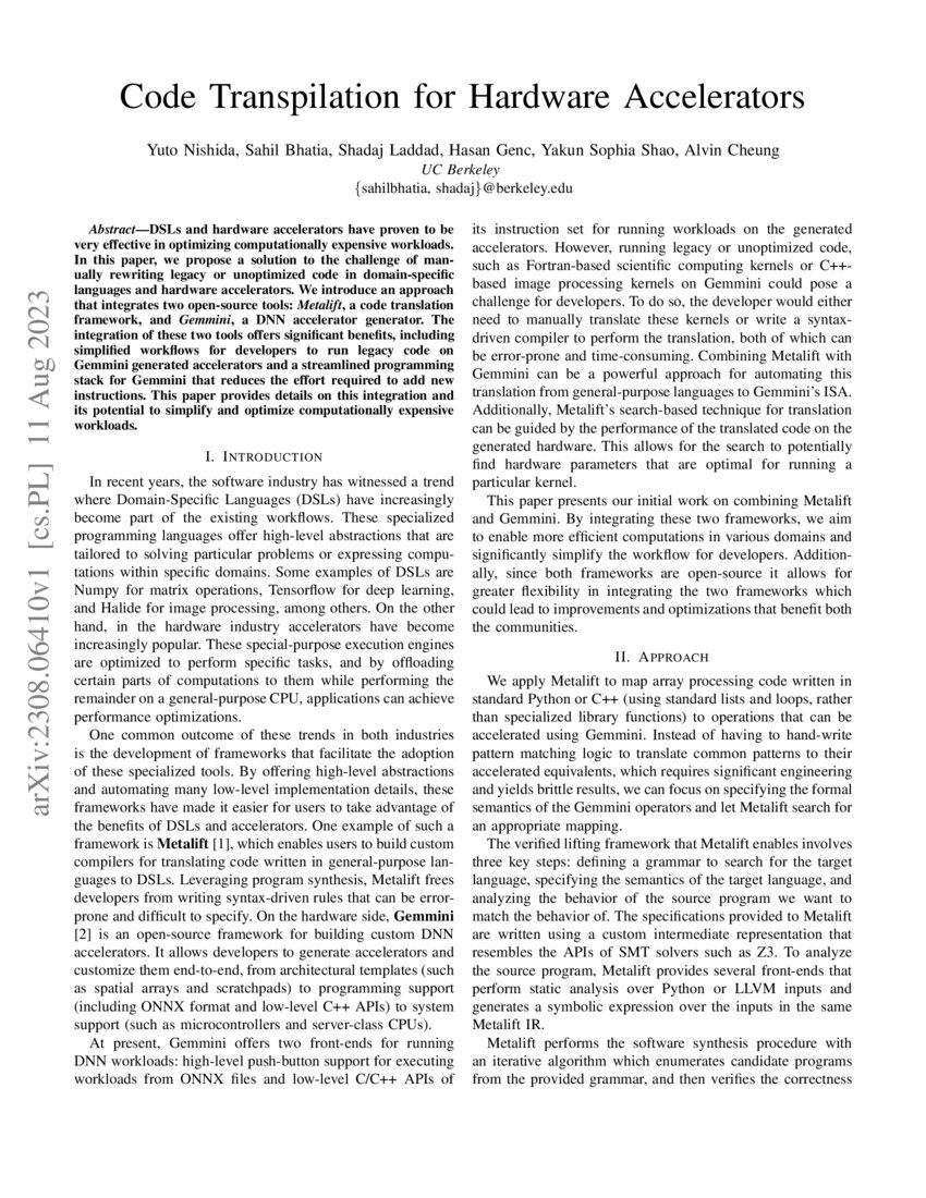 Code Transpilation For Hardware Accelerators Deepai 5005