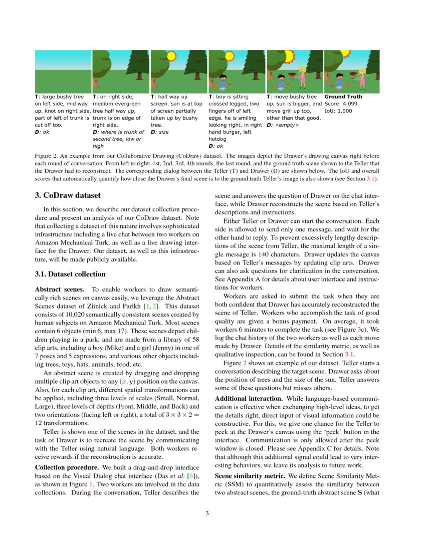 CoDraw: Visual Dialog for Collaborative Drawing | DeepAI