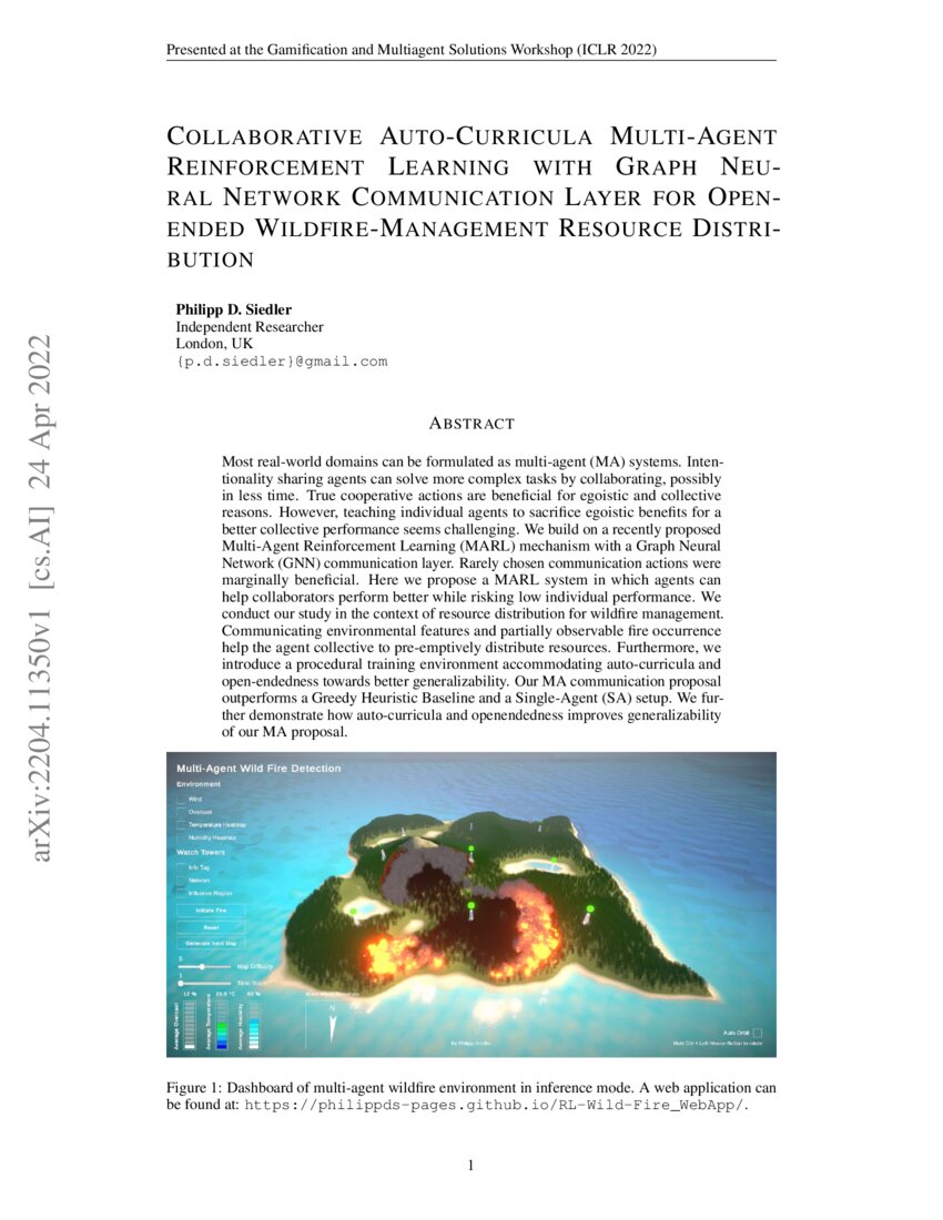 Collaborative Auto-Curricula Multi-Agent Reinforcement Learning with ...