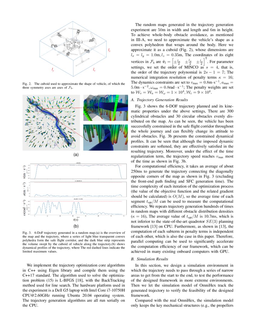 Collision-Free 6-DoF Trajectory Generation for Omnidirectional Multi ...