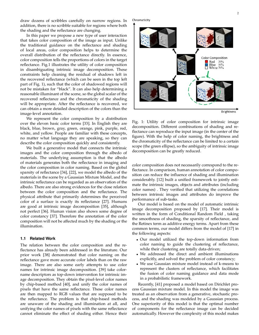 Color naming guided intrinsic image decomposition | DeepAI
