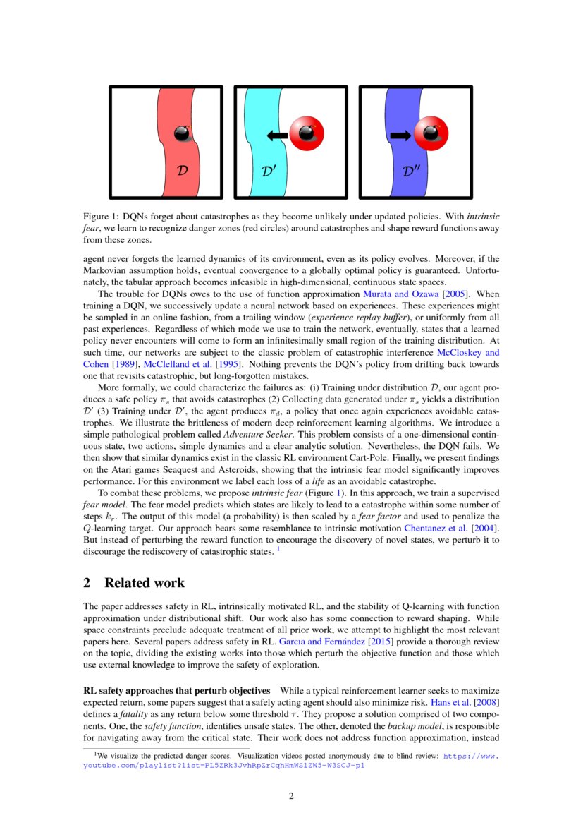 Combating Reinforcement Learning's Sisyphean Curse with Intrinsic Fear ...