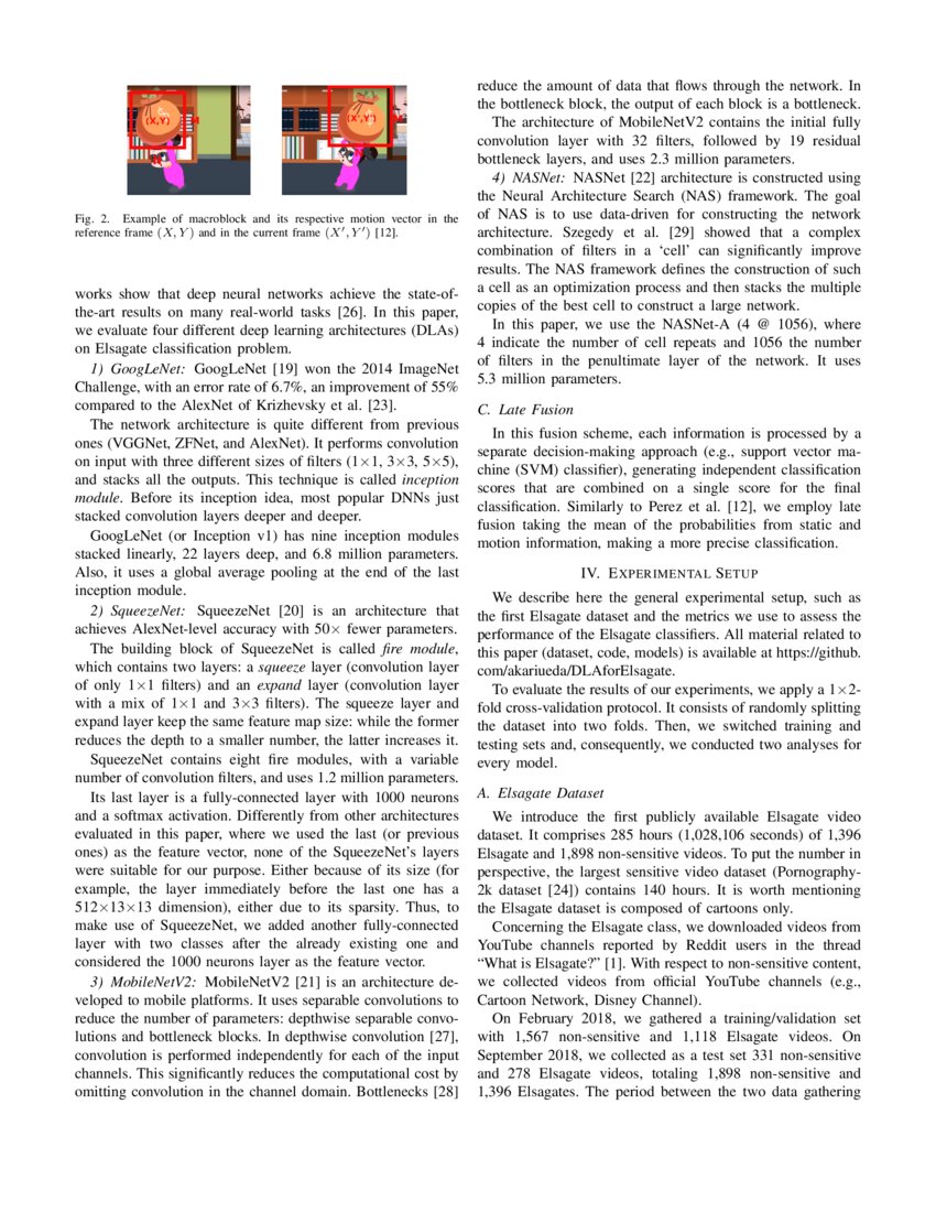 Combating the Elsagate phenomenon: Deep learning architectures for ...