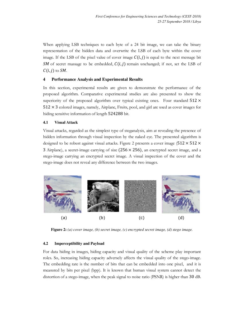 Combined Image Encryption and Steganography Algorithm in the Spatial Domain | DeepAI