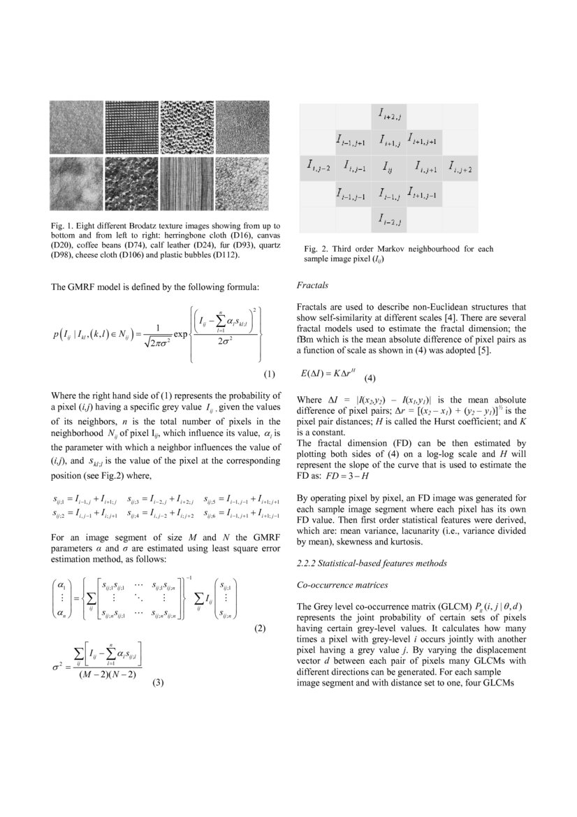 Combined Statistical And Model Based Texture Features For Improved Image Classification Deepai