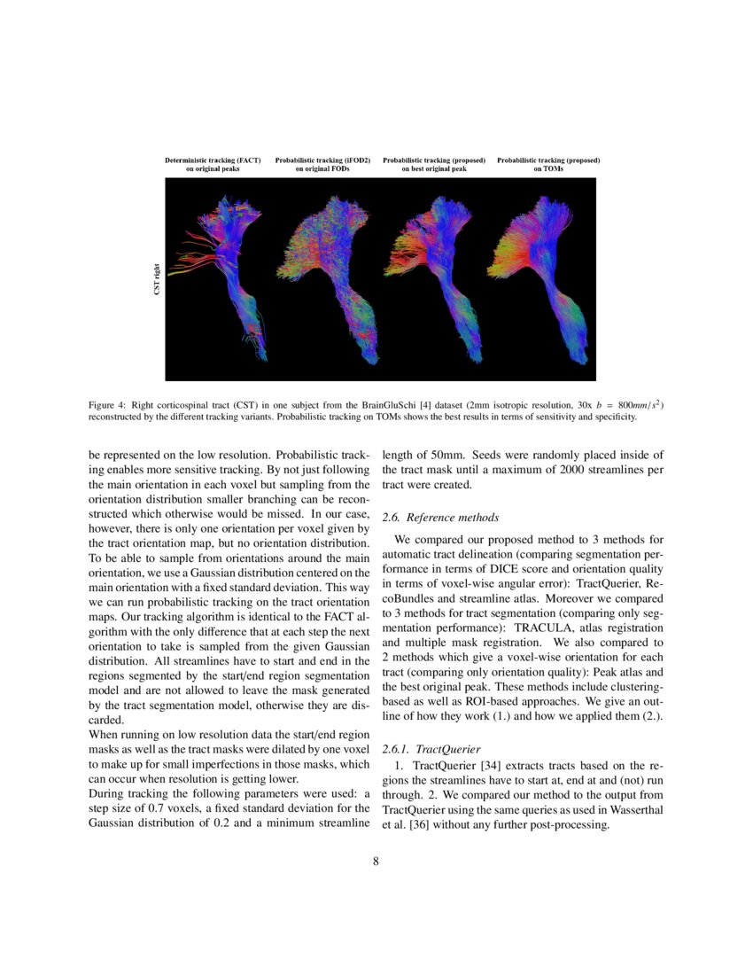 Combined tract segmentation and orientation mapping for bundle-specific tractography | DeepAI