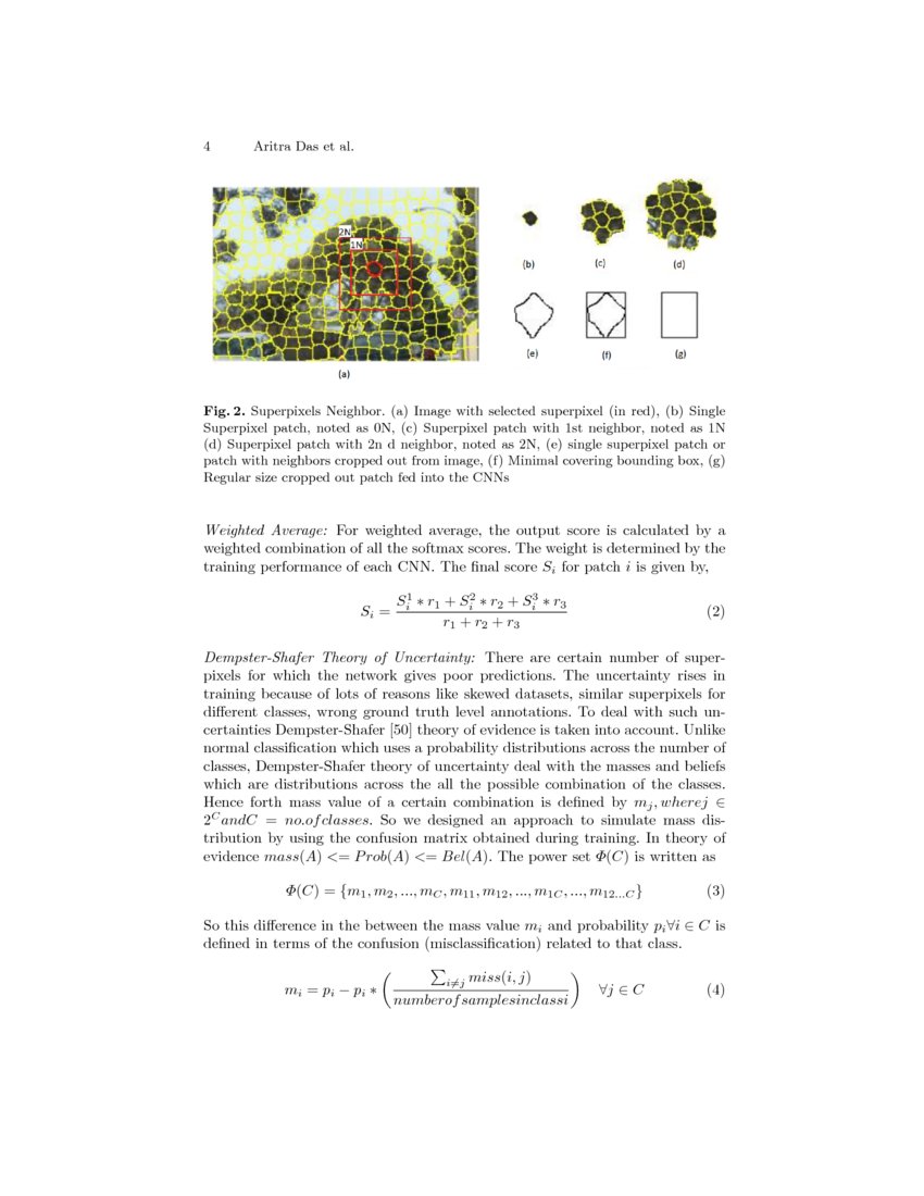 Combining Multi Level Contexts Of Superpixel Using Convolutional Neural