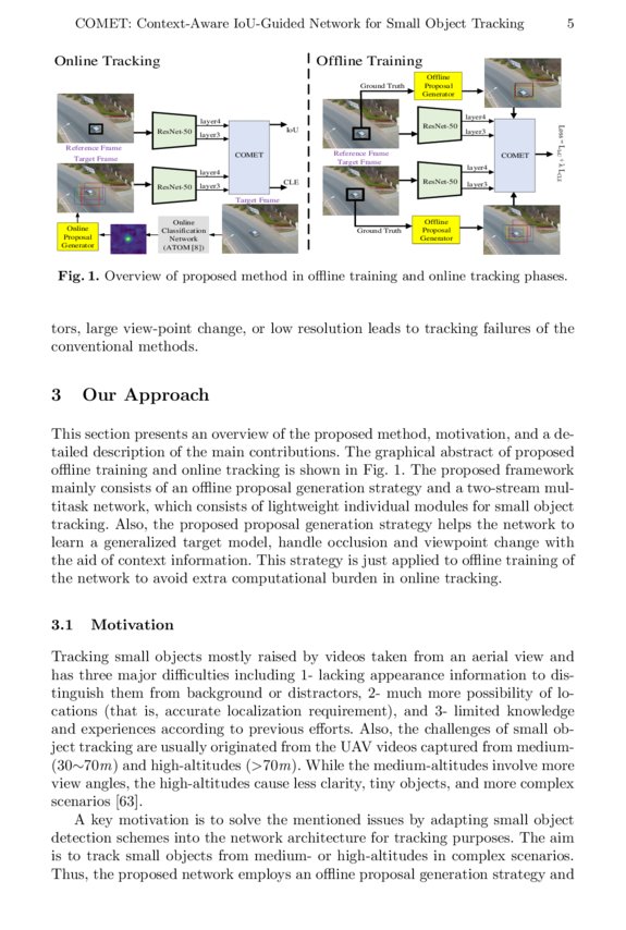 COMET: Context-Aware IoU-Guided Network for Small Object Tracking | DeepAI