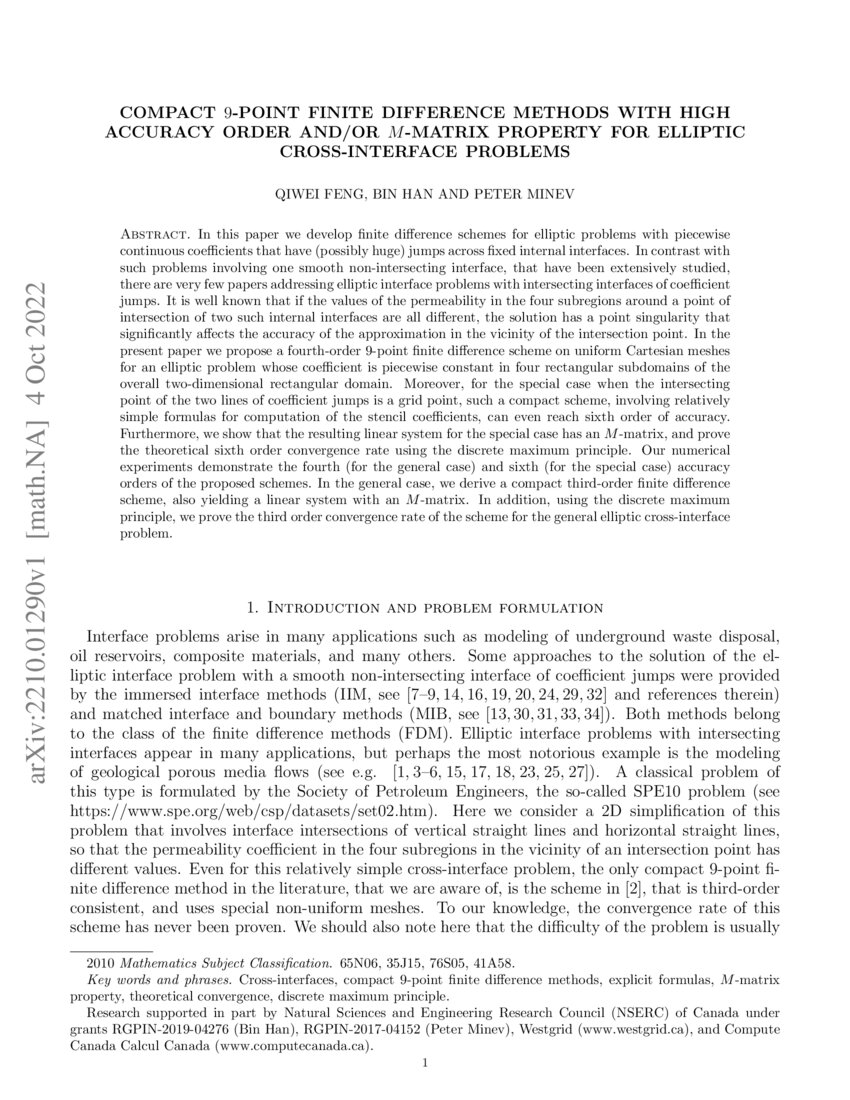 Compact 9 Point Finite Difference Methods With High Accuracy Order And Or M Matrix Property For