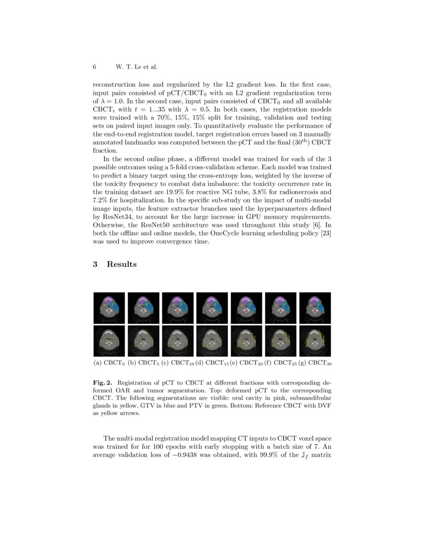Comparing 3D deformations between longitudinal daily CBCT acquisitions ...