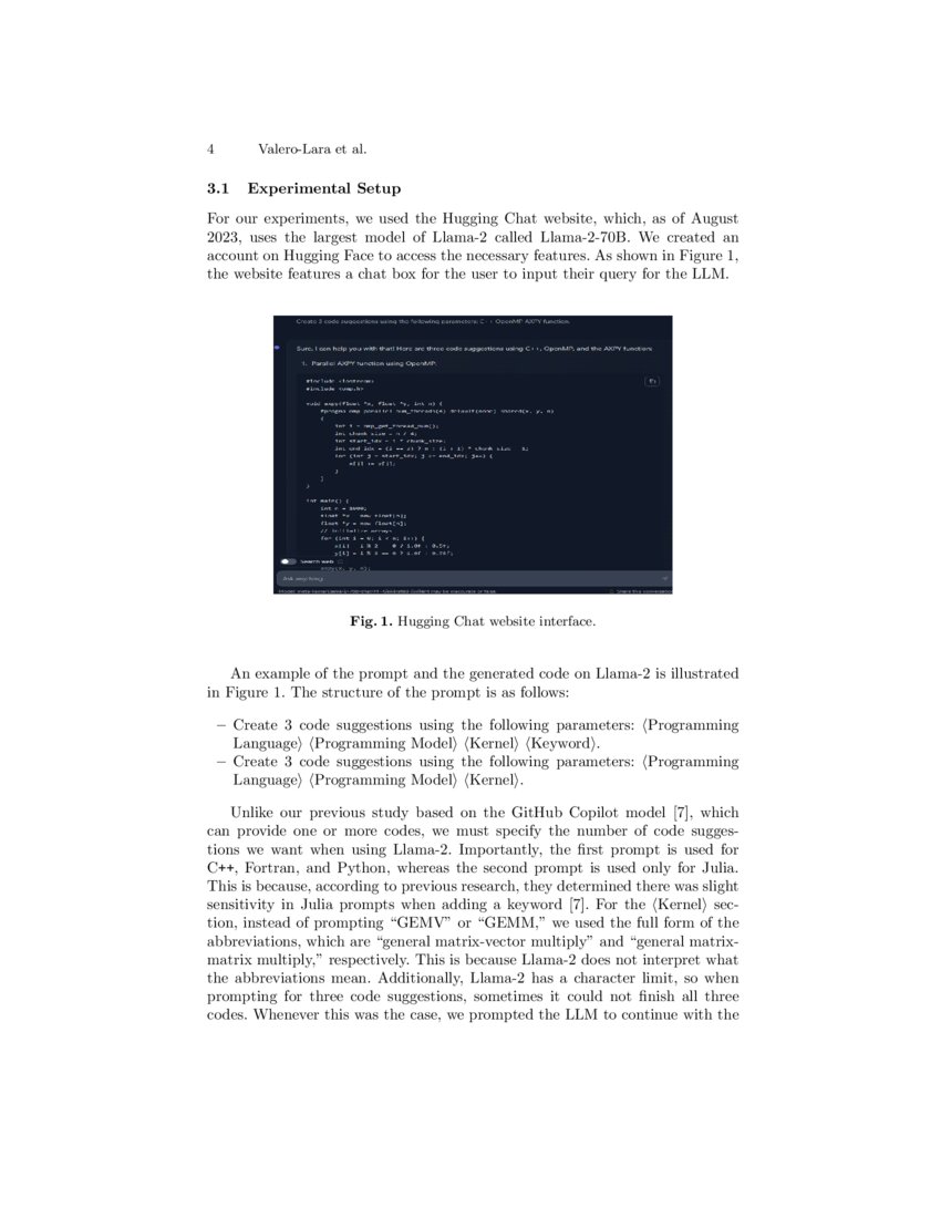 Comparing Llama-2 and GPT-3 LLMs for HPC kernels generation | DeepAI