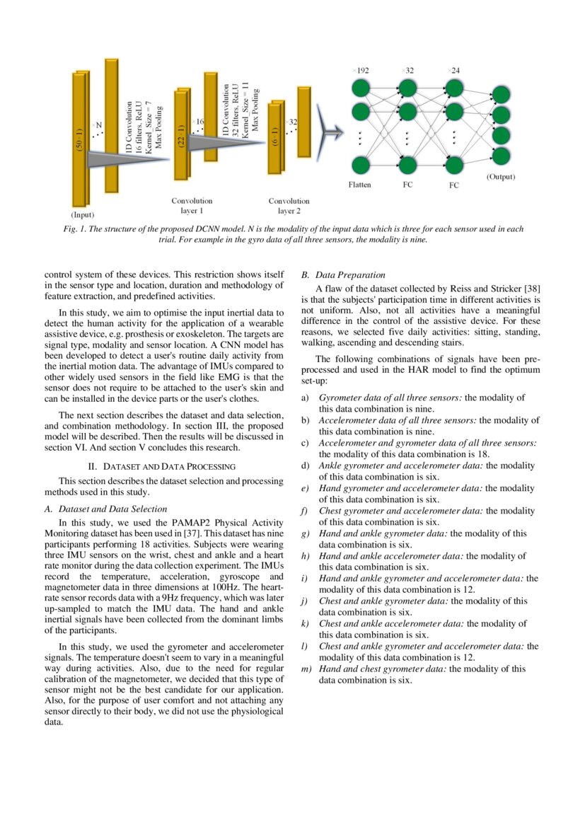 Comparison Study of Inertial Sensor Signal Combination for Human ...