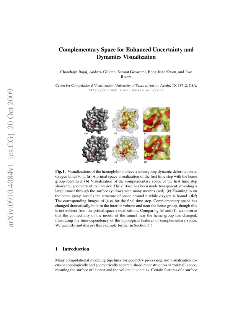 Complementary Space for Enhanced Uncertainty and Dynamics Visualization ...