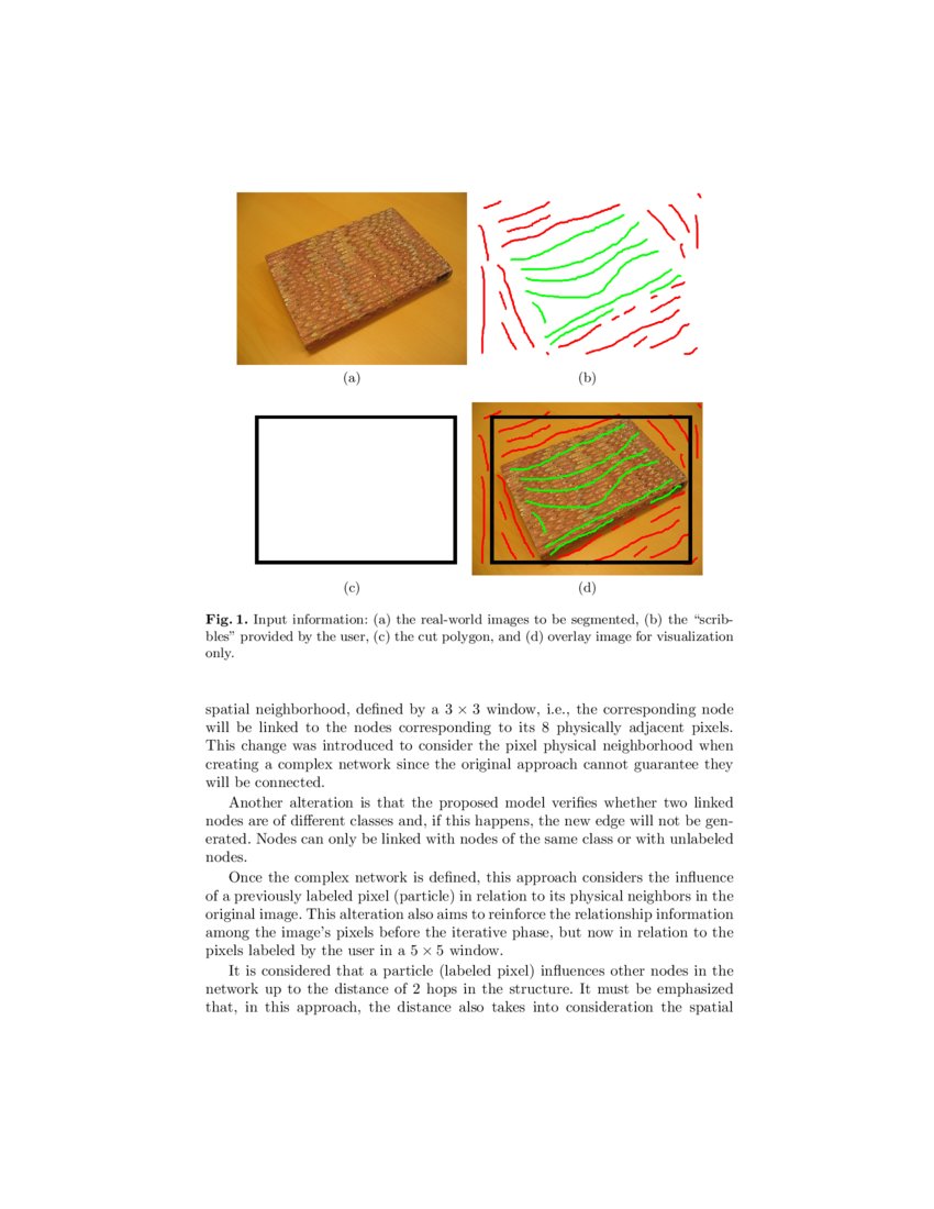 Complex Network Construction for Interactive Image Segmentation using ...