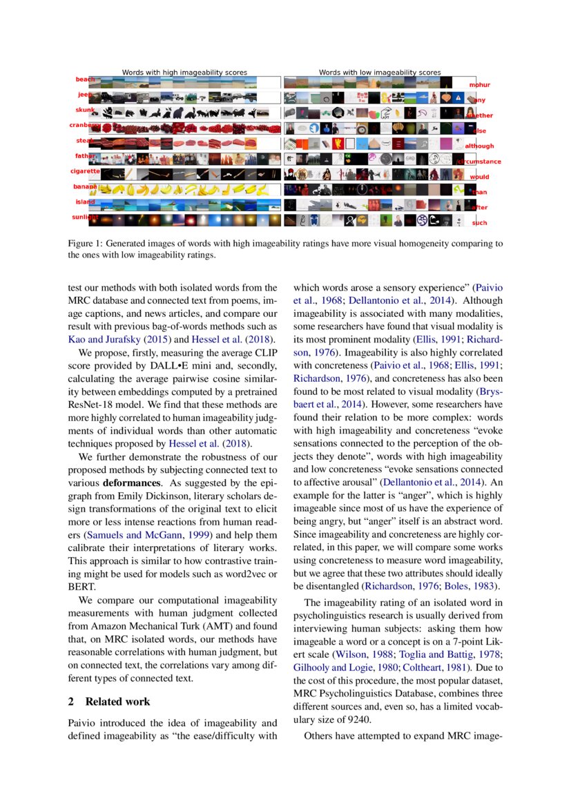 Composition and Deformance: Measuring Imageability with a Text-to-Image ...
