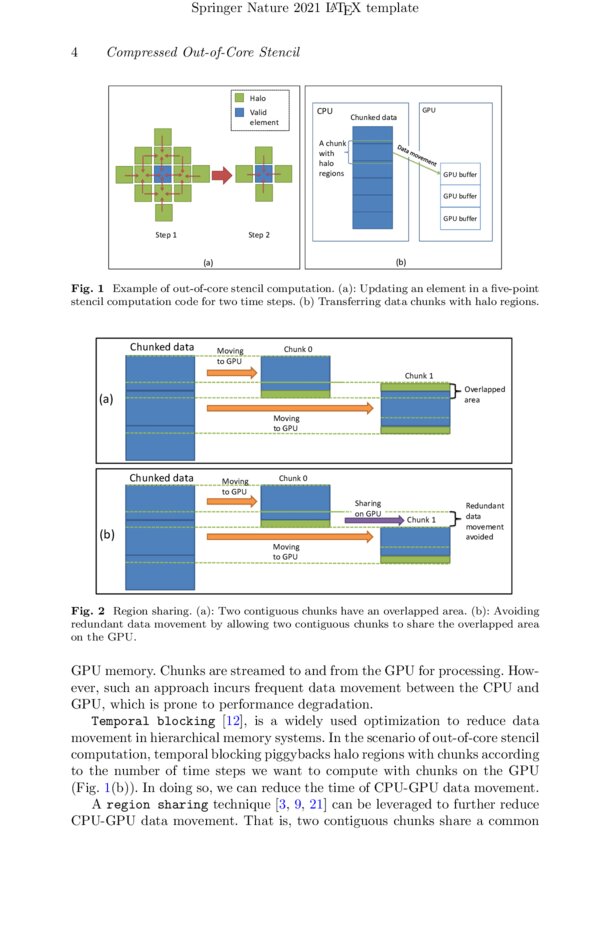 Compression Based Optimizations For Out Of Core Gpu Stencil Computation Deepai