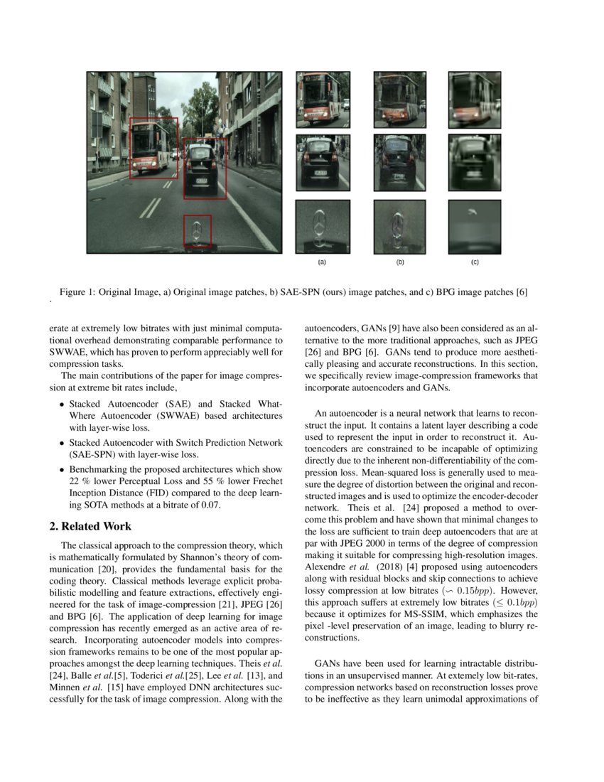 CompressNet: Generative Compression at Extremely Low Bitrates | DeepAI