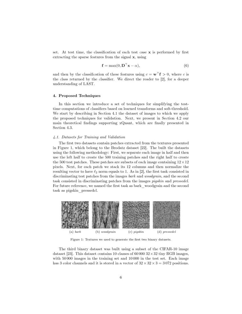Computational Cost Reduction In Learned Transform Classifications Deepai