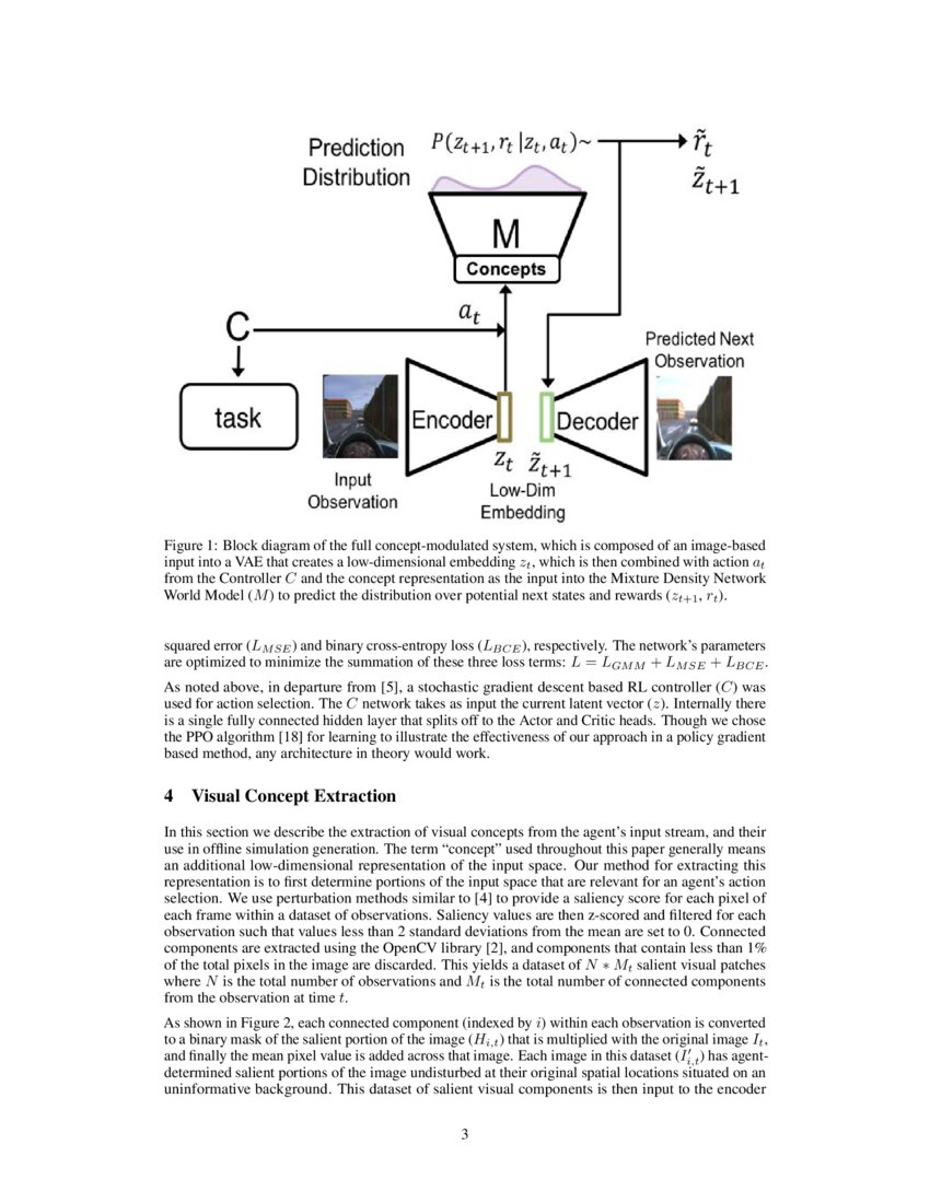 Concept Modulated Model Based Offline Reinforcement Learning For Rapid Generalization Deepai
