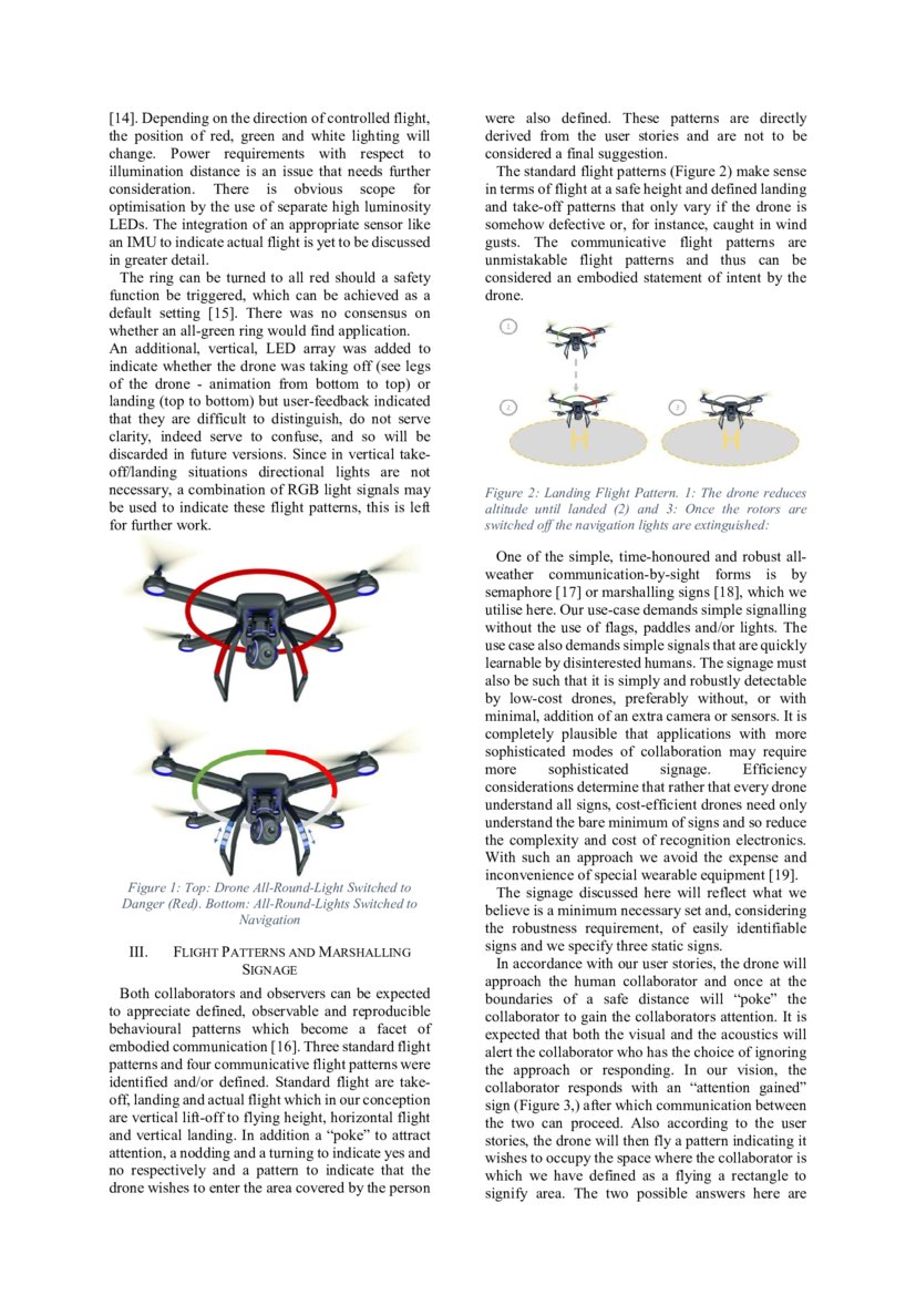 Conceptual Design of Human-Drone Communication in Collaborative ...