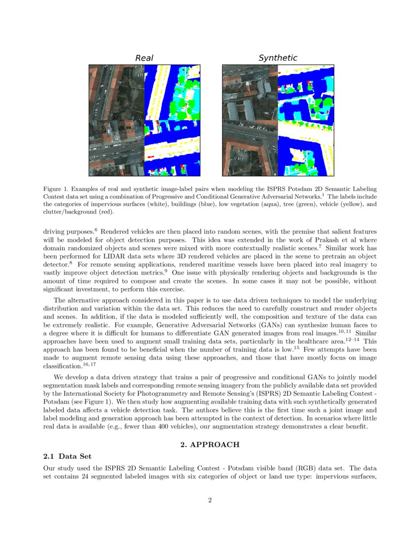 Conditional Generative Adversarial Networks For Data Augmentation And Adaptation In Remotely