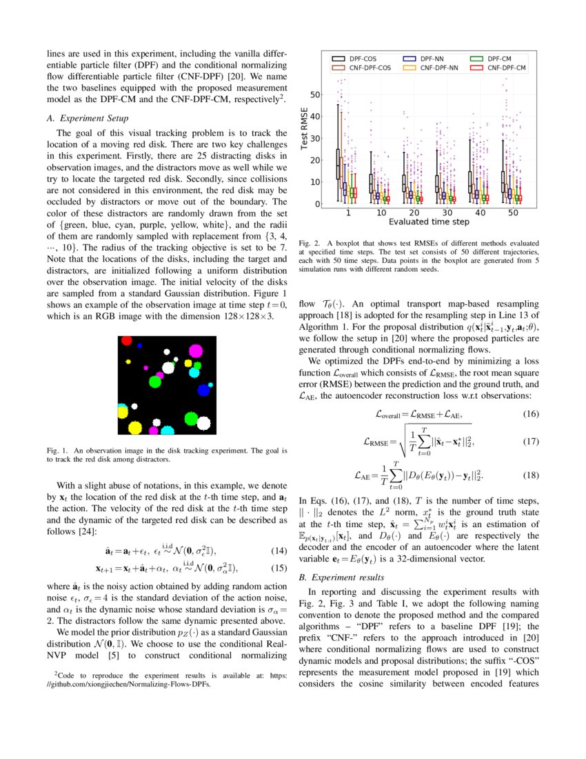 Conditional Measurement Density Estimation In Sequential Monte Carlo