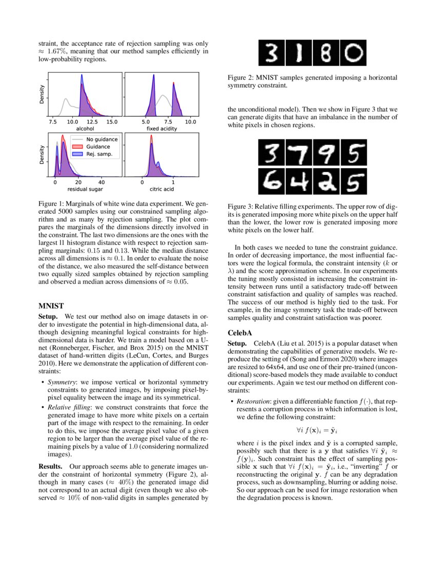 Conditioning Score Based Generative Models By Neuro Symbolic Constraints Deepai