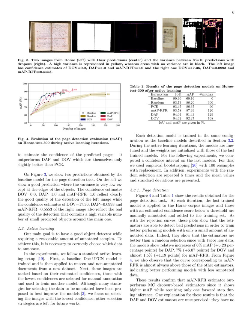 Confidence Estimation for Object Detection in Document Images | DeepAI Confidence Estimation for Object Detection in Document Images | DeepAI