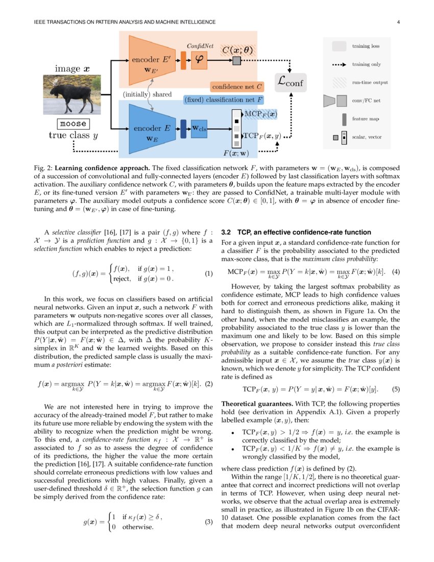 Confidence Estimation via Auxiliary Models | DeepAI