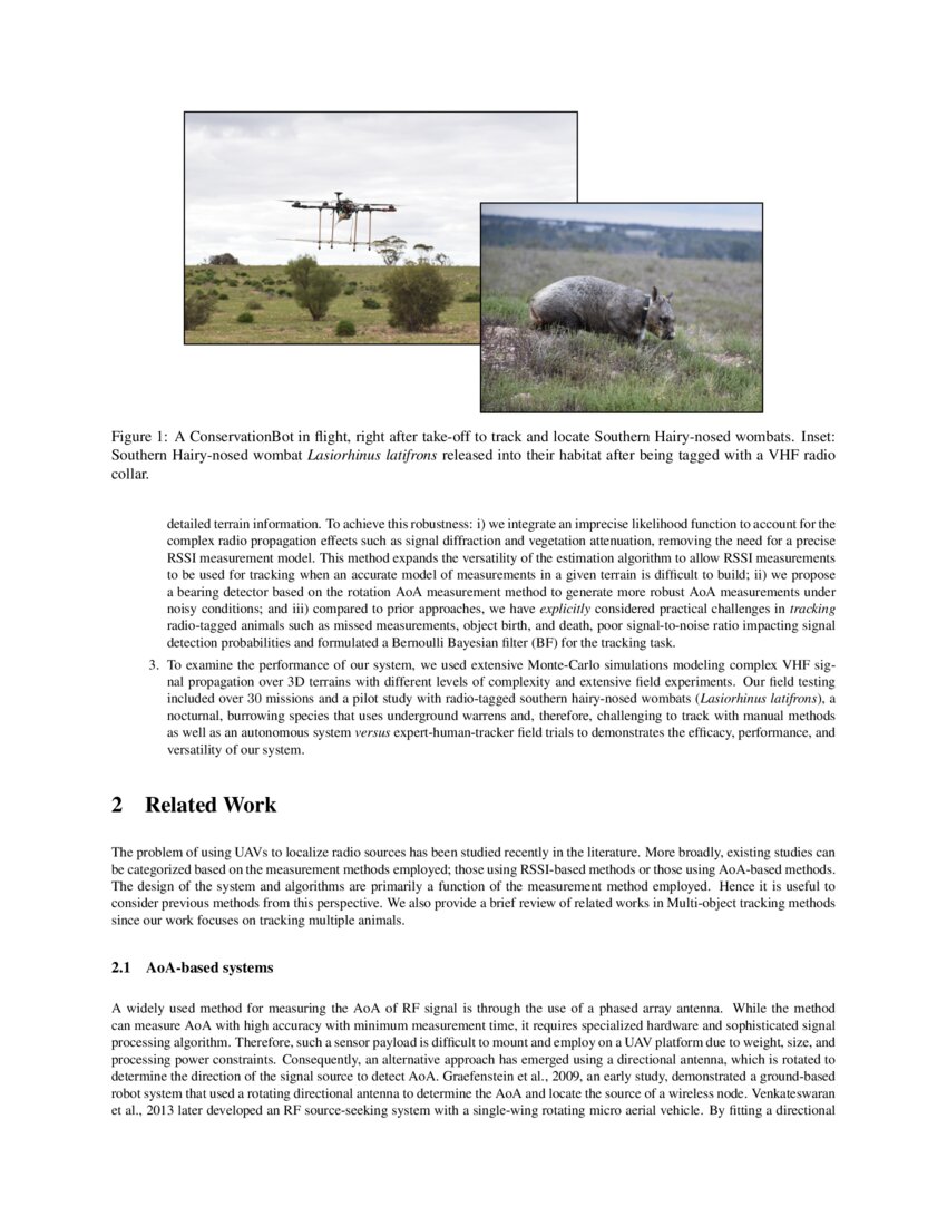 ConservationBots: Autonomous Aerial Robot for Fast Robust Wildlife Tracking in Complex Terrains ...