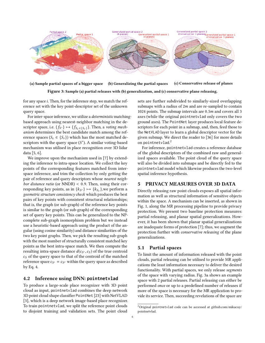 Conservative Plane Releasing for Spatial Privacy Protection in Mixed ...