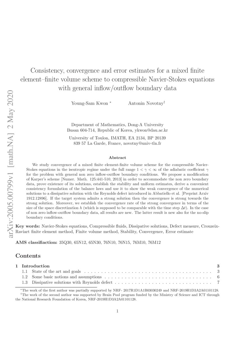 Consistency Convergence And Error Estimates For A Mixed Finite Element
