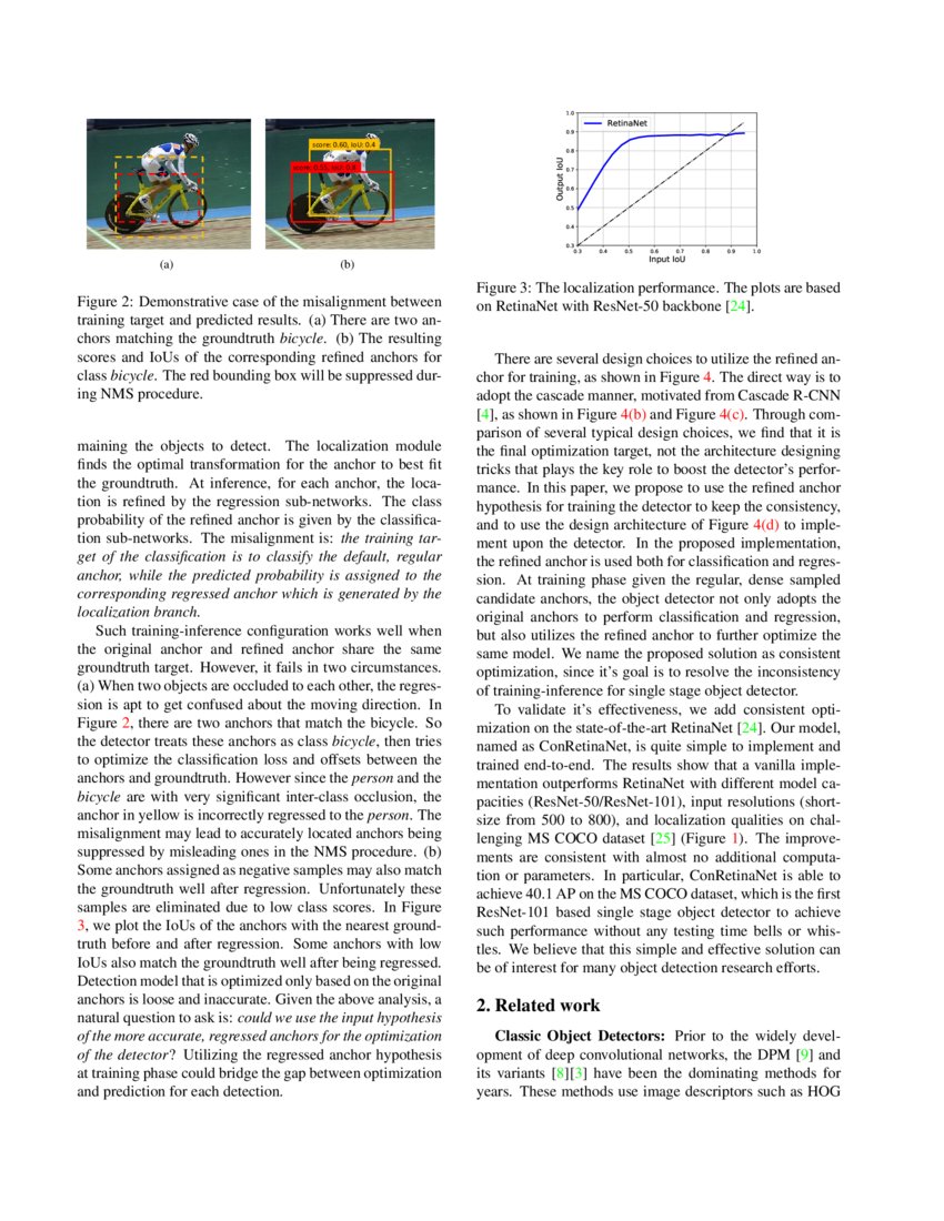 Consistent Optimization For Single Shot Object Detection Deepai