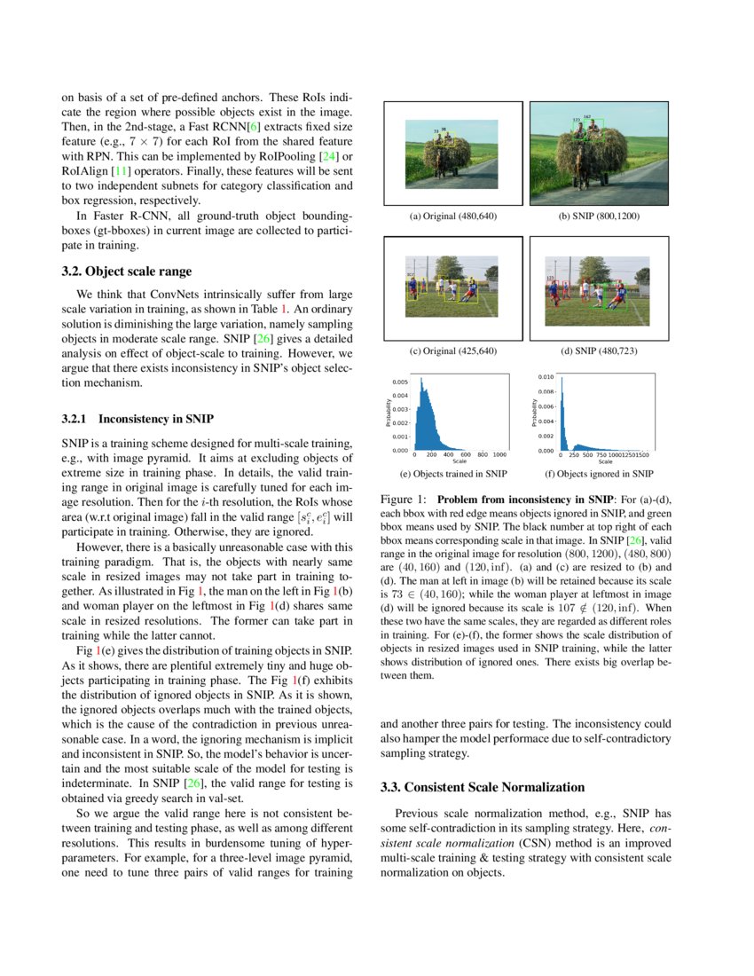 Consistent Scale Normalization for Object Recognition | DeepAI
