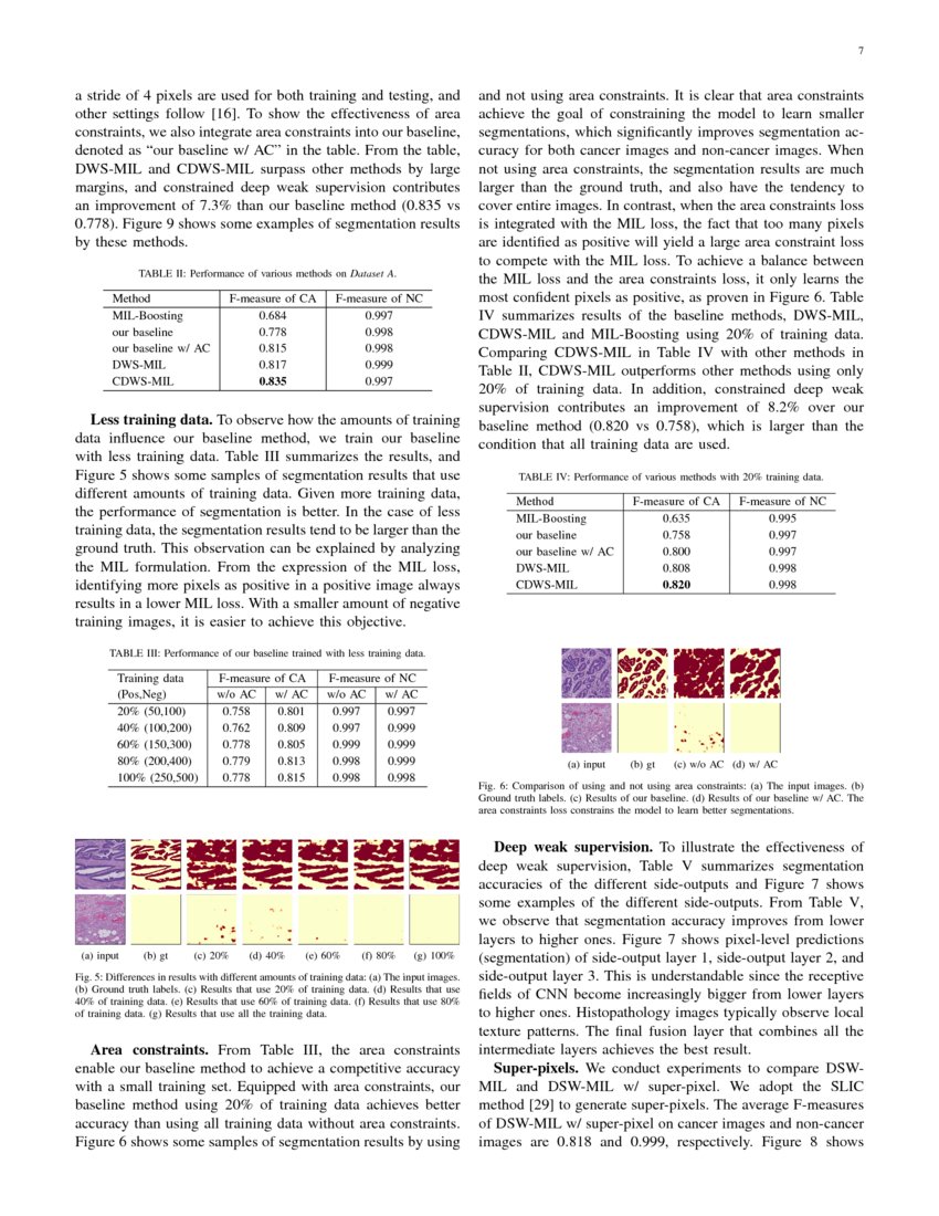 Constrained Deep Weak Supervision For Histopathology Image Segmentation