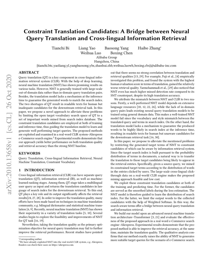 Constraint Translation Candidates: A Bridge between Neural Query ...
