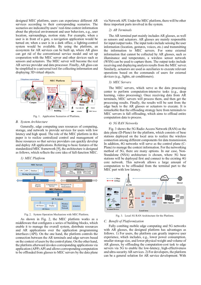 Context-Based MEC Platform for Augmented-Reality Services in 5G ...