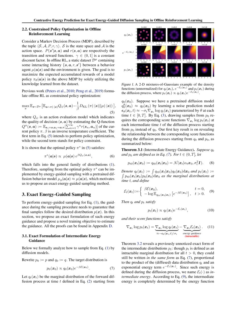 Contrastive Energy Prediction For Exact Energy Guided Diffusion