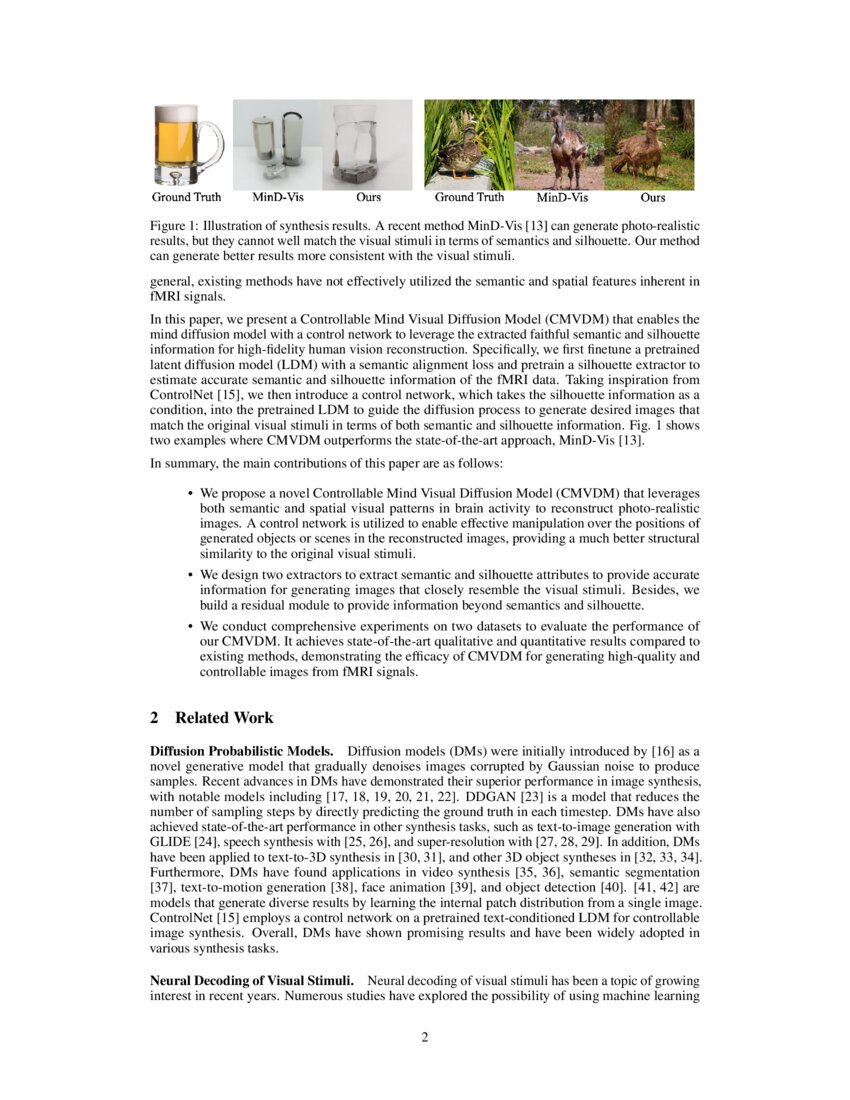 Controllable Mind Visual Diffusion Model | DeepAI