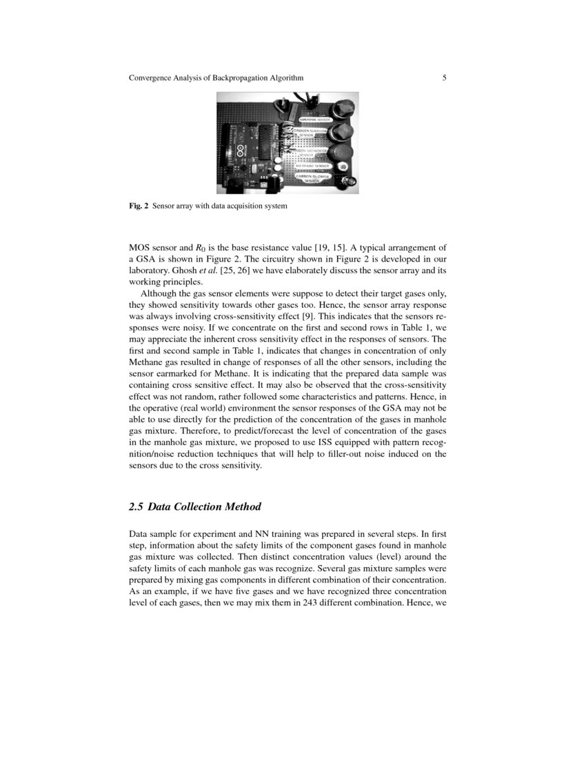 Convergence Analysis Of Backpropagation Algorithm For Designing An